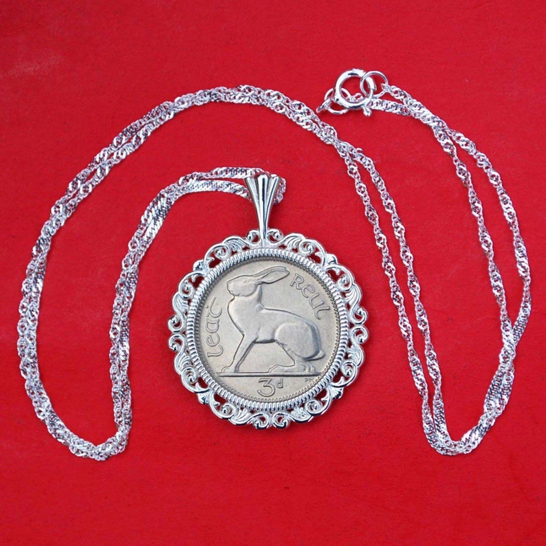 1967 Irish Ireland 3 Pence Hare Rabbit BU Uncirculated Coin - Etsy