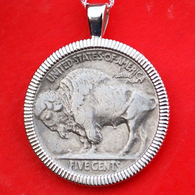 Solid 925 Sterling Silver Coin Bezel Mount Frame to Fit US - Etsy