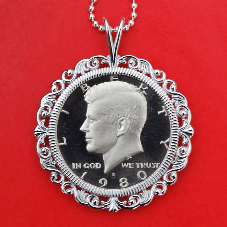 Solid 925 Sterling Silver Coin Bezel Mount Frame Settings Fit - Etsy