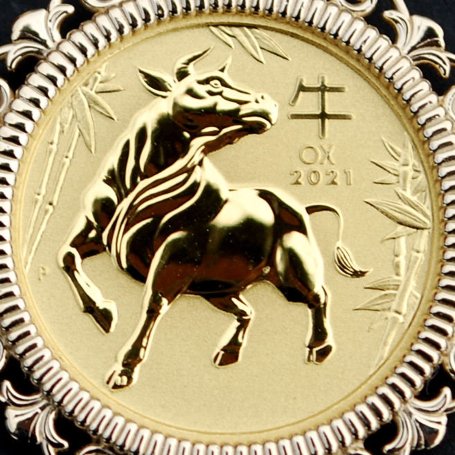 Gorgeous 2021 Australia 1/10 Oz Gold Lunar Year of Ox BU Coin - Etsy