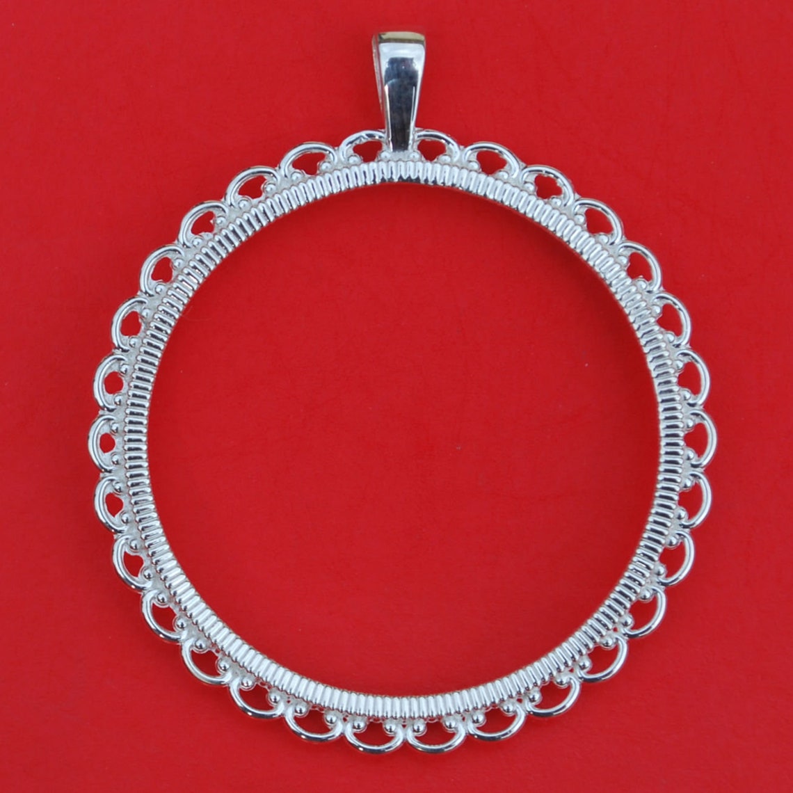 Solid 925 Sterling Silver Bezel Mount Frame Settings to Fit US - Etsy