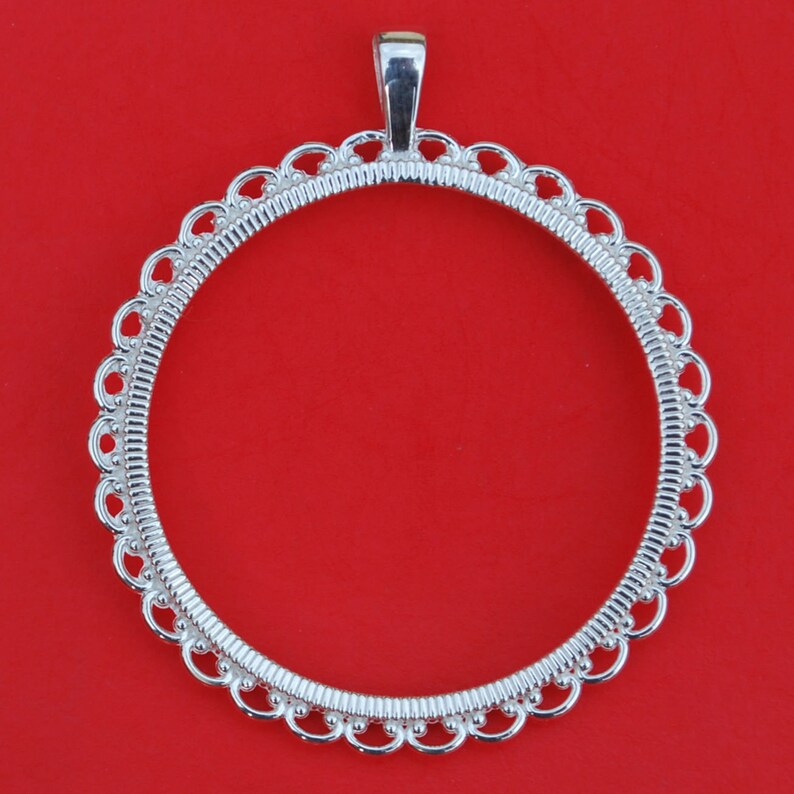 Solid 925 Sterling Silver Bezel Mount Frame Settings to Fit US - Etsy