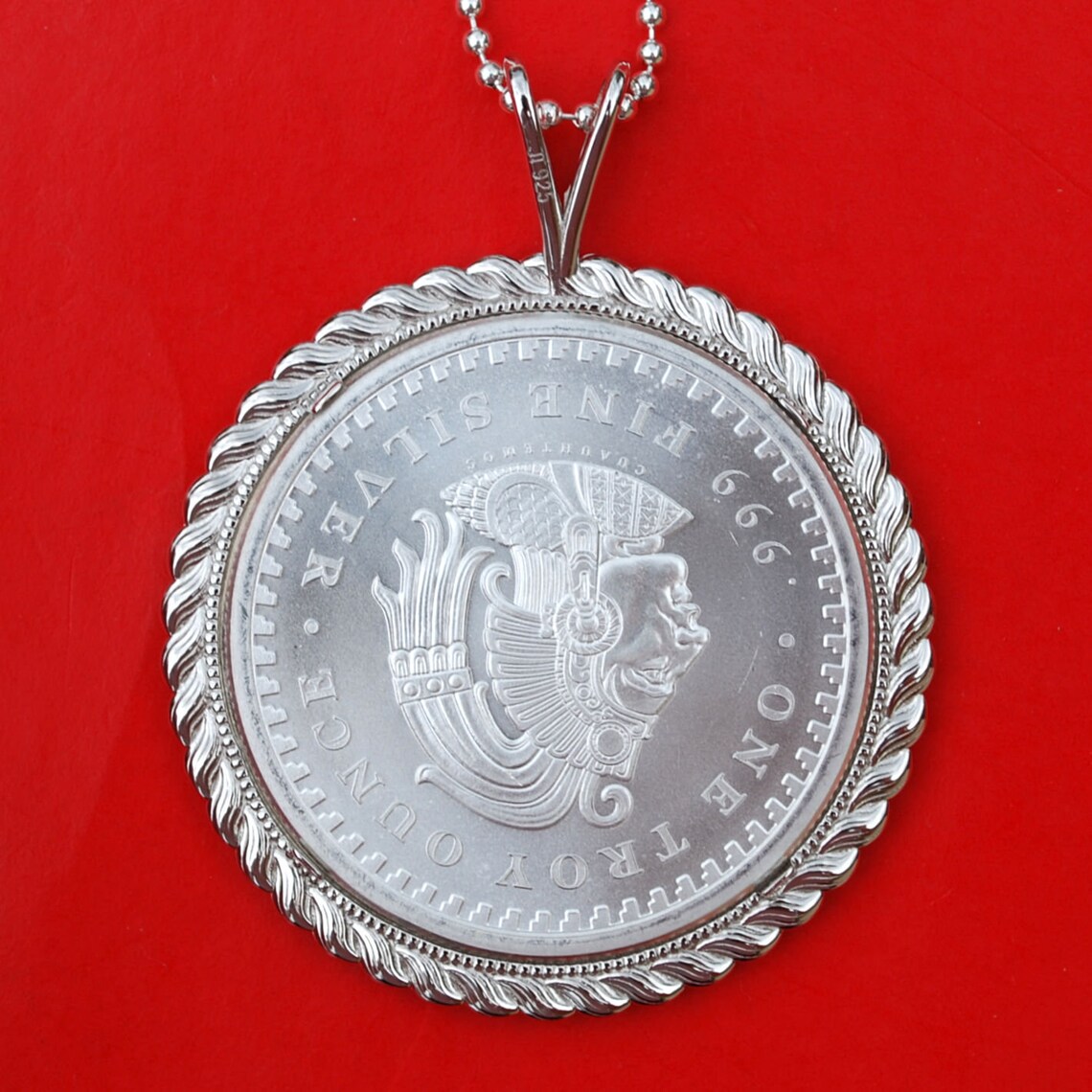 Mexico 1 Oz Silver Round BU Uncirculated Coin Solid 925 | Etsy