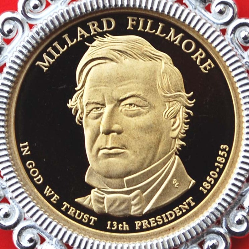 2010 President Millard Fillmore Dollar Gem Bu Uncirculated - Etsy