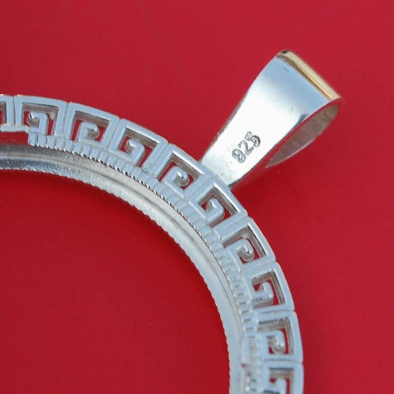 Solid 925 Sterling Silver Bezel Mount Frame Settings to Fit 23 | Etsy