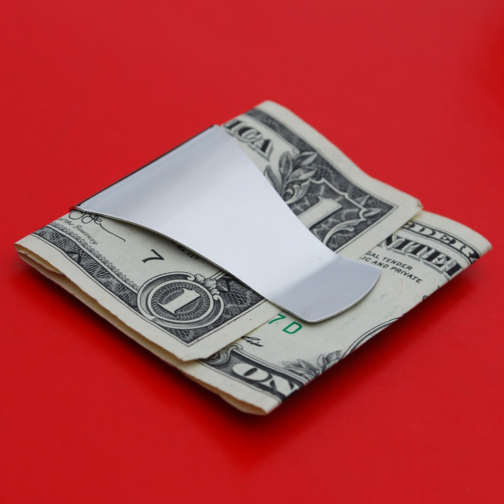 2008 India 2 Rupees Coin Stainless Steel Large Money Clip NEW - Wide ...