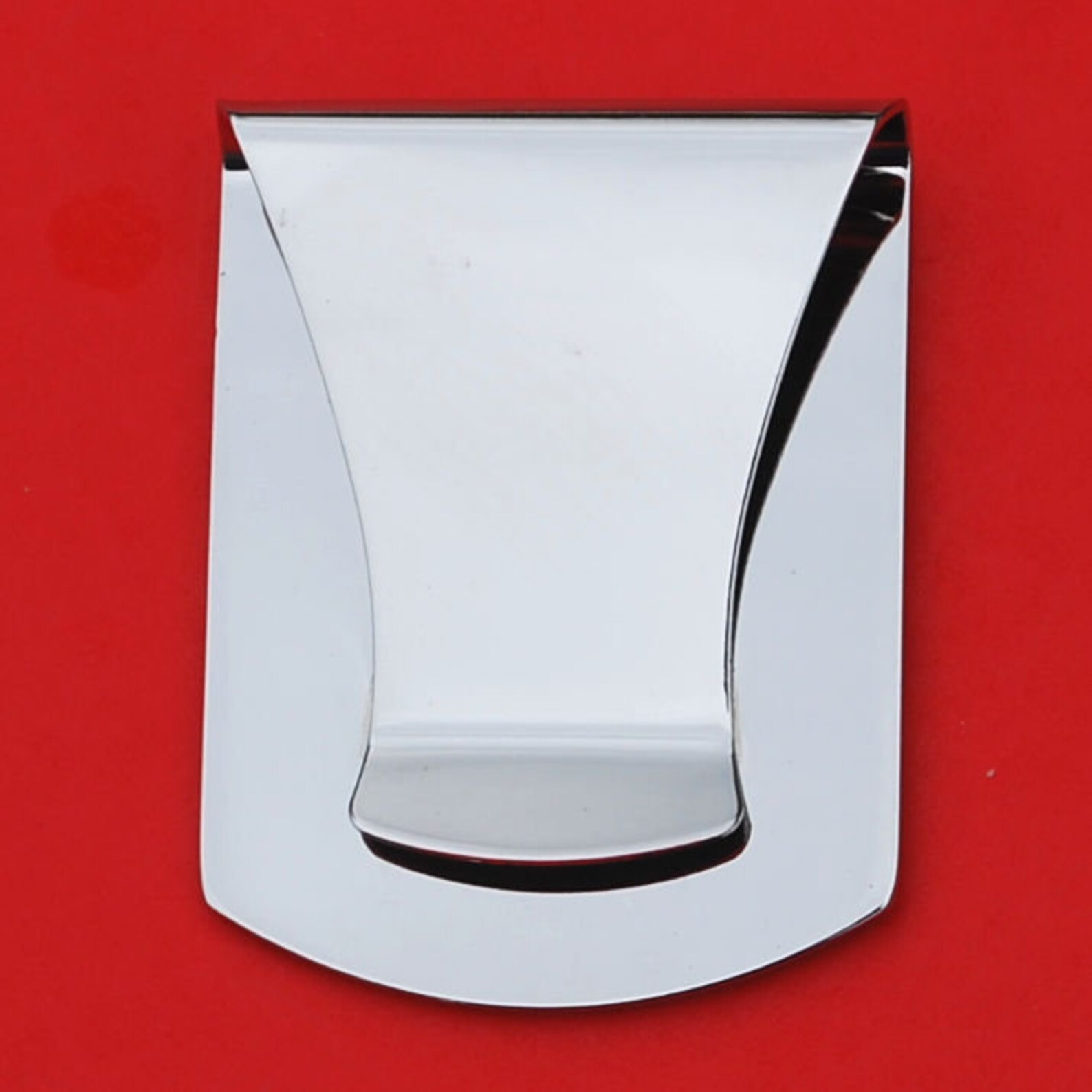BLANK Stainless Steel Large Money Clip W. Coin Bezel to Fit US Silver ...