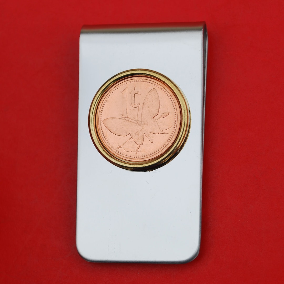 Papua New Guinea 1 Toea BU Unc Coin Gold Silver Two Toned Stainless ...