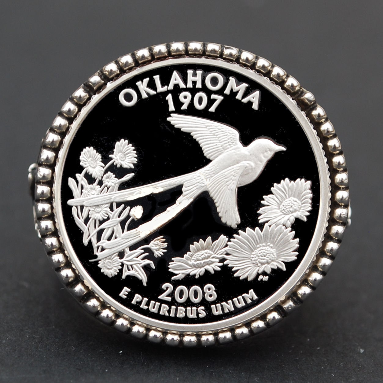 US 2008 Oklahoma State Quarter 90% Silver BU Uncirculated | Etsy
