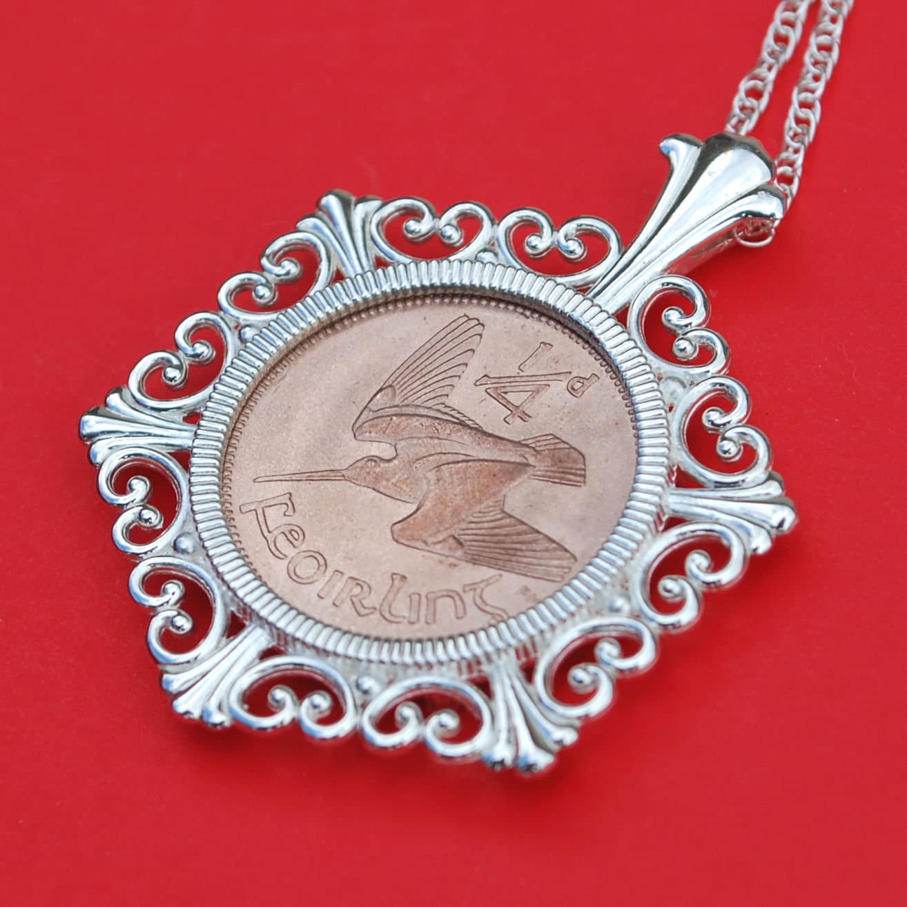 1959 Irish Ireland Farthing BU Uncirculated Coin Solid 925 | Etsy