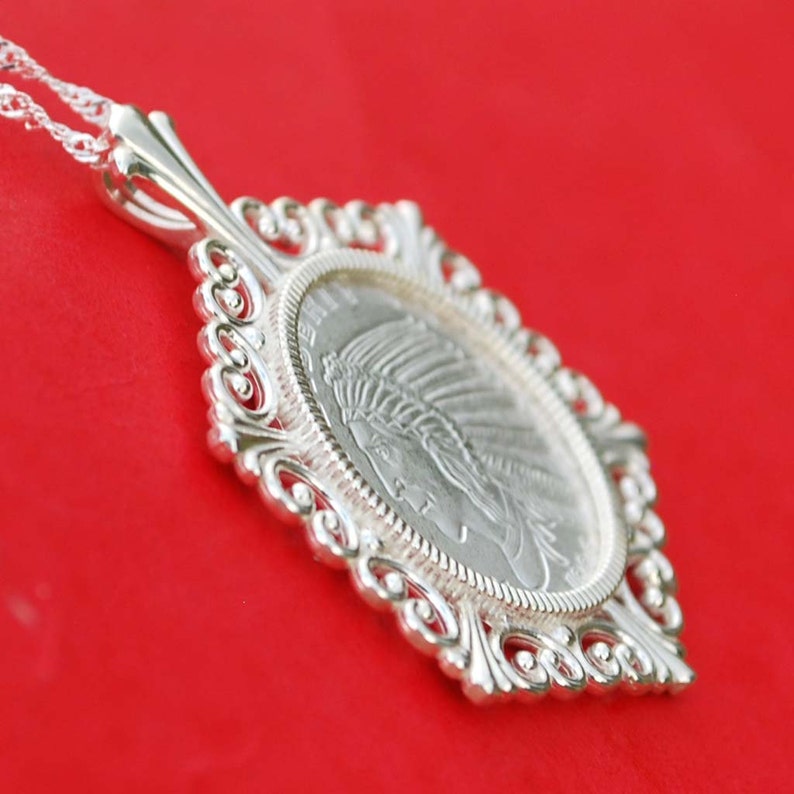 1929 Incuse Indian Head Design 1/10 Oz. .999 Fine Silver Round - Etsy