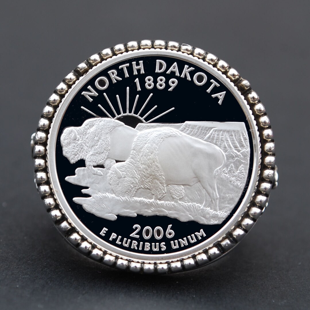 US 2006 North Dakota State Quarter 90% Silver BU Uncirculated Proof ...