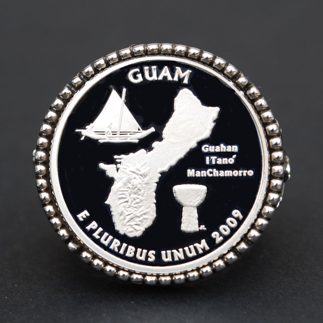2009 Guam - DC & US Territories Quarter 90% Silver Proof Uncirculated ...