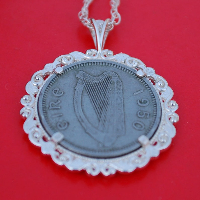 1928 1969 Irish Ireland 3 Pence Coin Solid 925 Sterling | Etsy