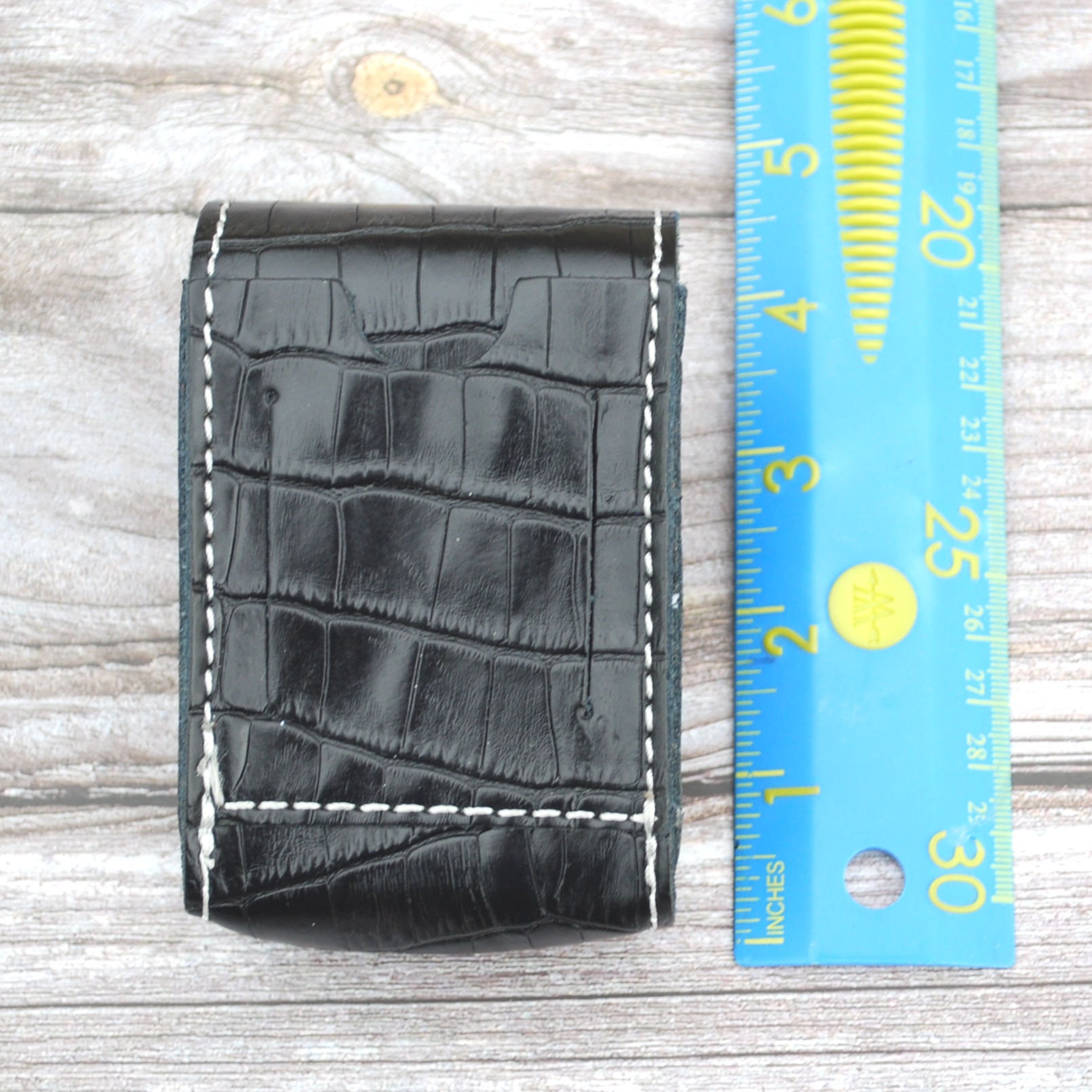 1973 Denmark 10 Ore Coin Genuine Leather Cigarette Box Storage | Etsy