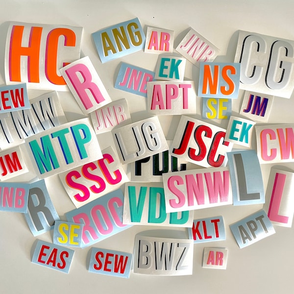 Two Letter Monogram - Etsy