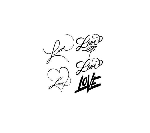 Love Script Font SVG - Etsy