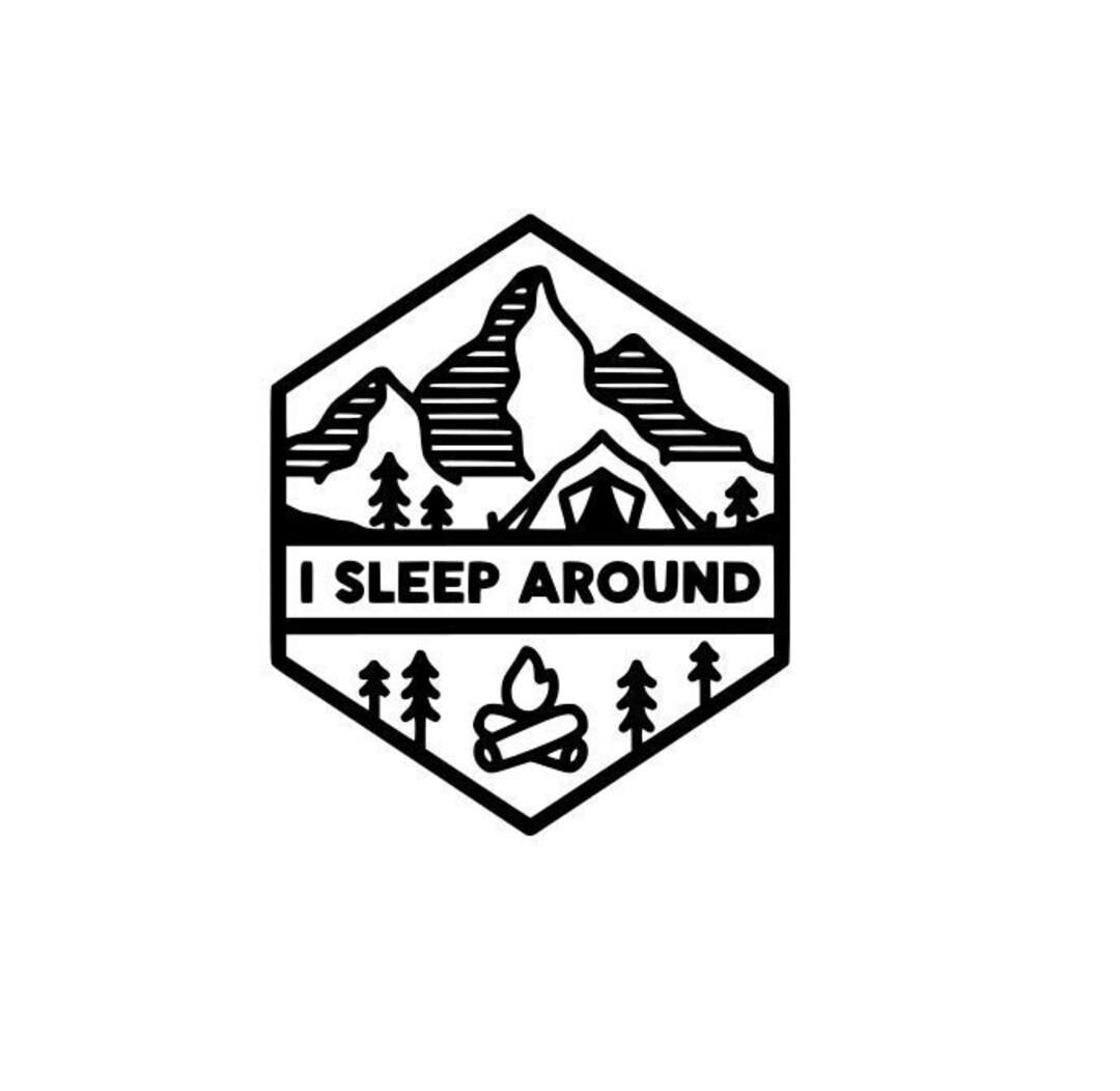 I Sleep Around SVG - Etsy