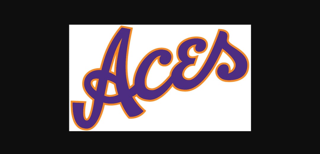 SVG File - Aces Script - Etsy