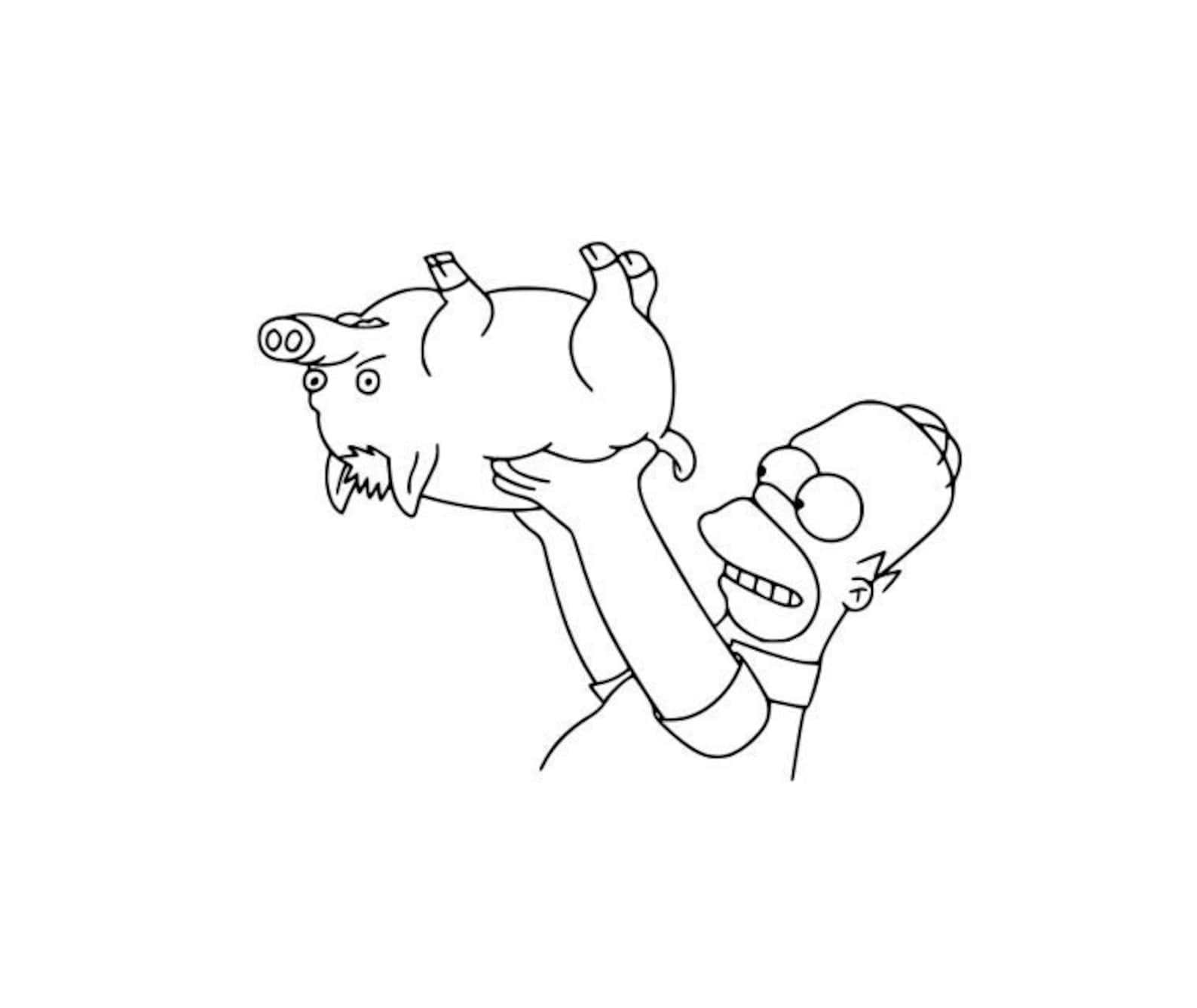 Spider Pig SVG - Etsy