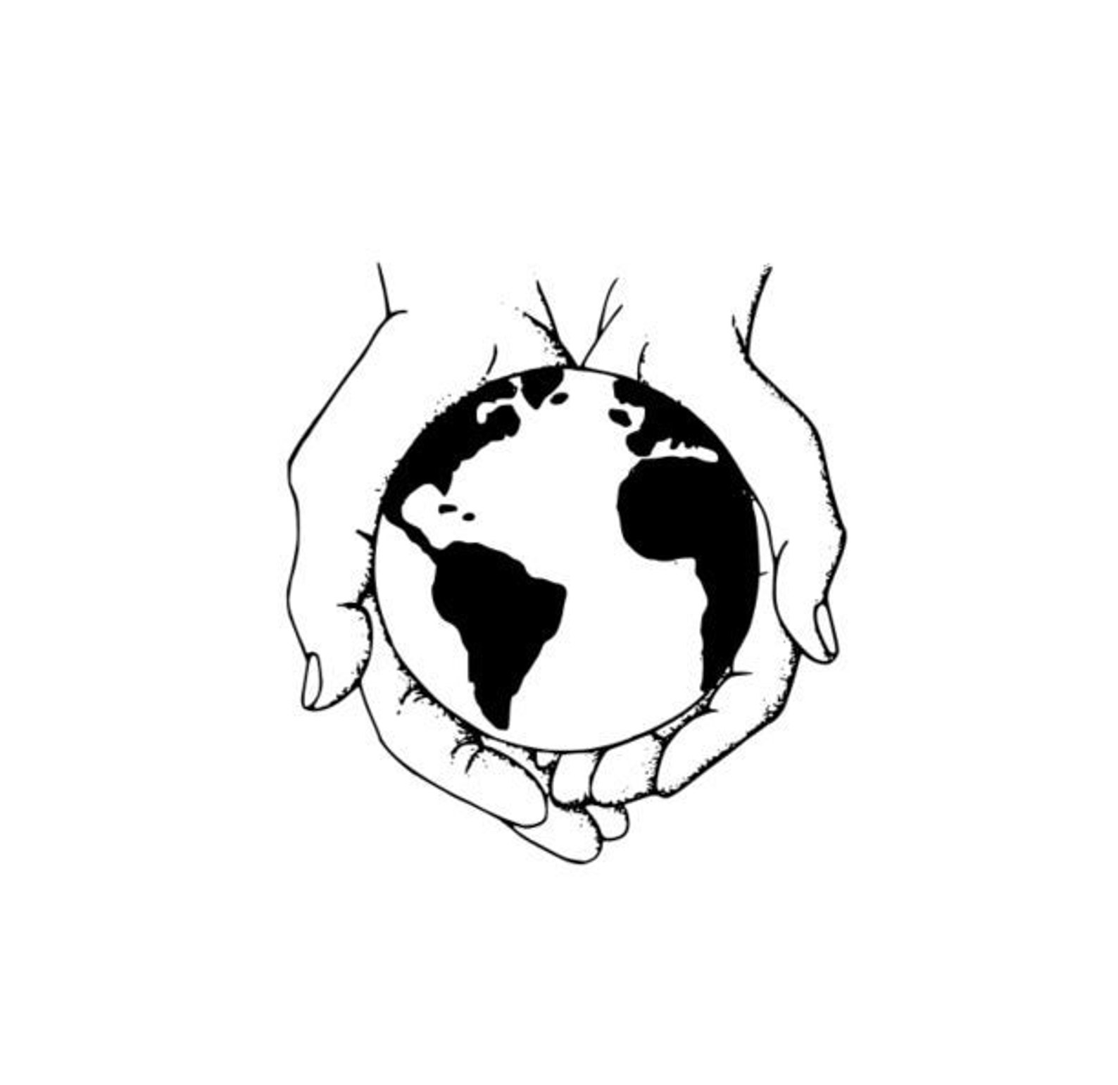 World in His Hands SVG - Etsy