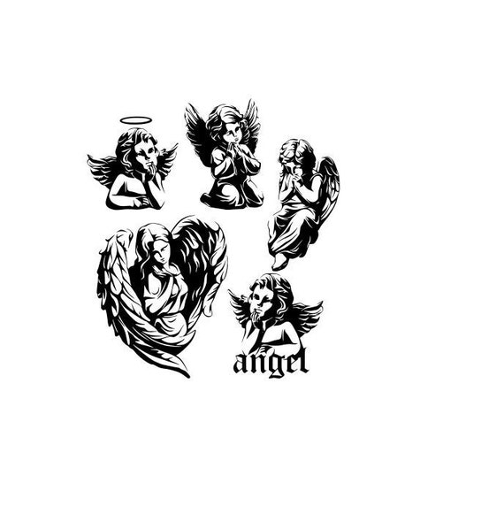 Angels SVG Package Digital Only - Etsy UK