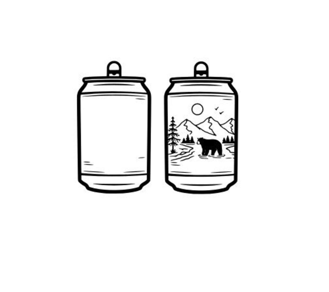 Beer Can SVG - Etsy