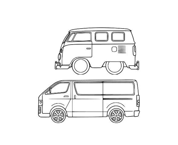 Van SVG Package | Etsy