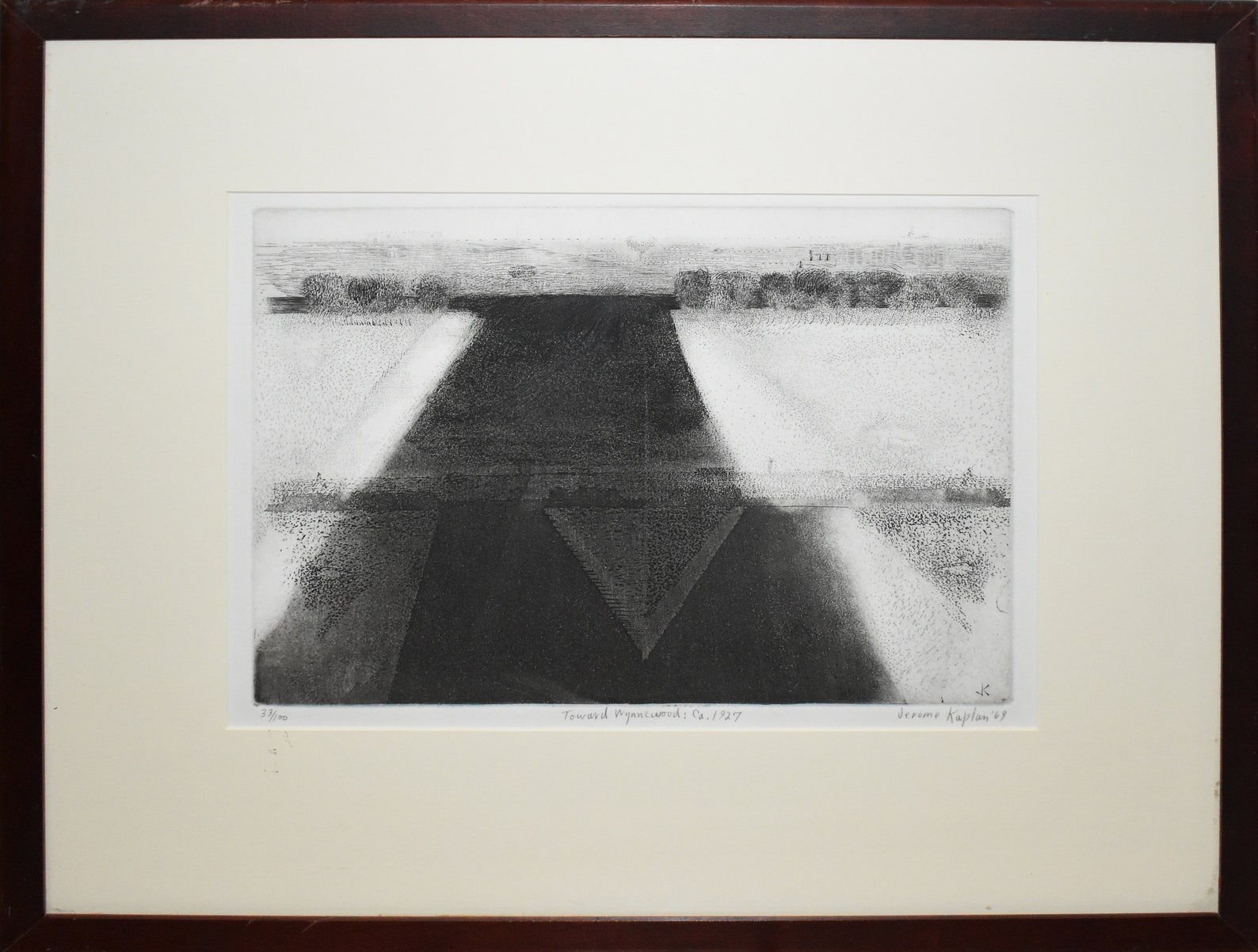Jerome Kaplan Signed Limited Ed. Aquatint/etching-toward - Etsy