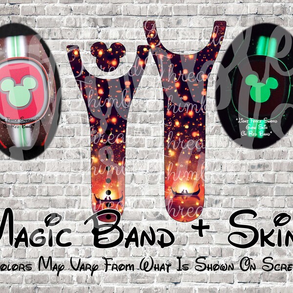 Princess Magic Band Skins - Etsy