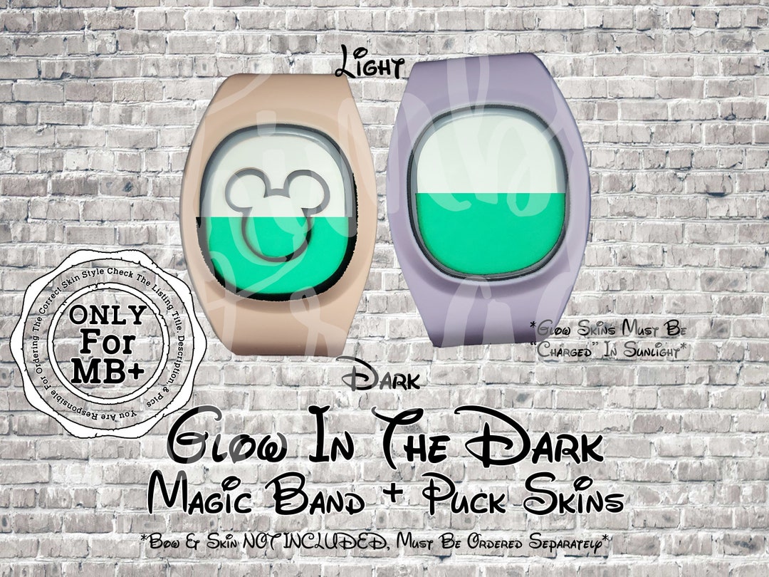Glow in the Dark Magic Band + Puck Decal Skin | Only Fits MB+ | Only ...