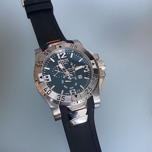 Invicta Reserve Excursion Men's Chronograph Watch: Black Dial ...