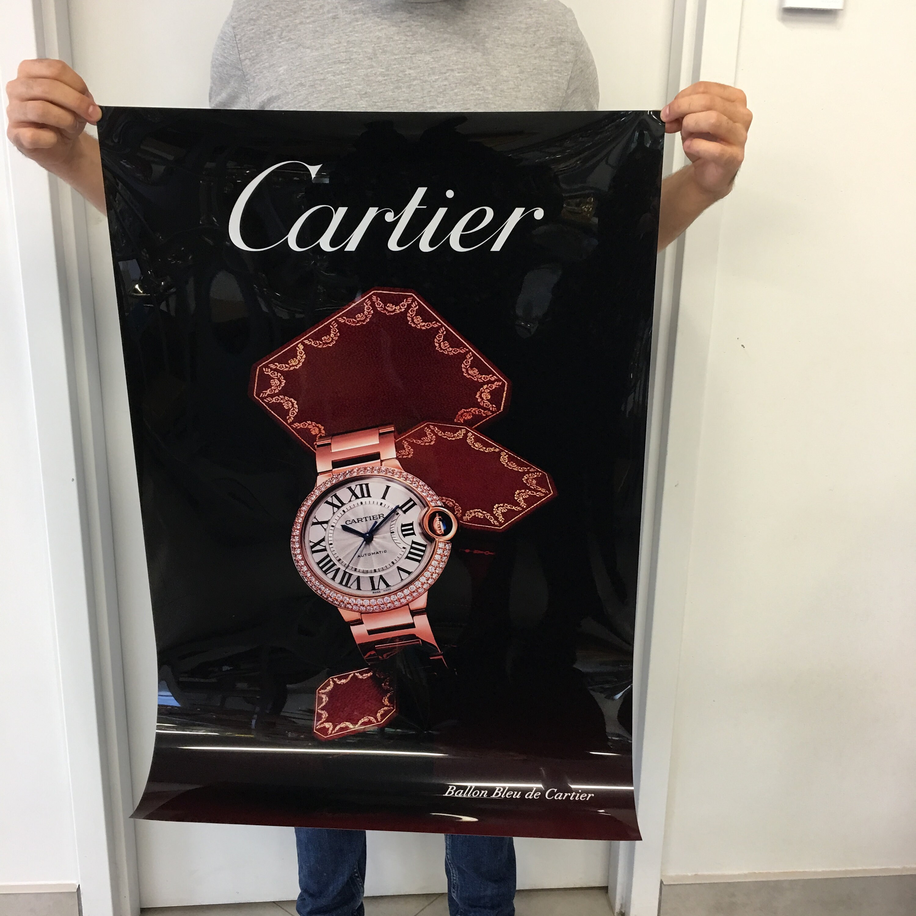 Cartier Werbung Poster Ballon Blue de Cartier Vintage | Etsy