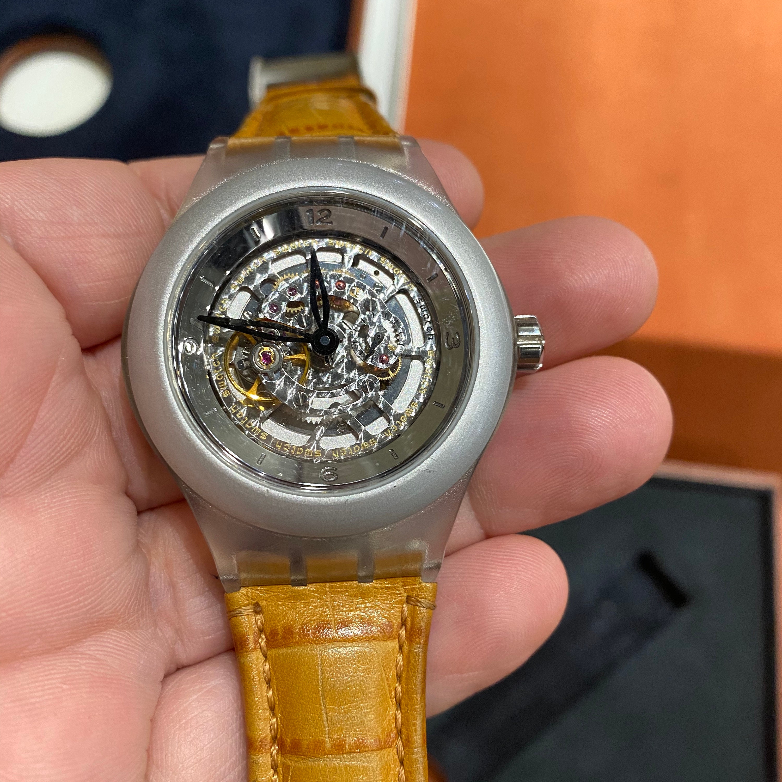 Seltene 2001 Swatch Diaphane ein Karussell Tourbillon w Box | Etsy