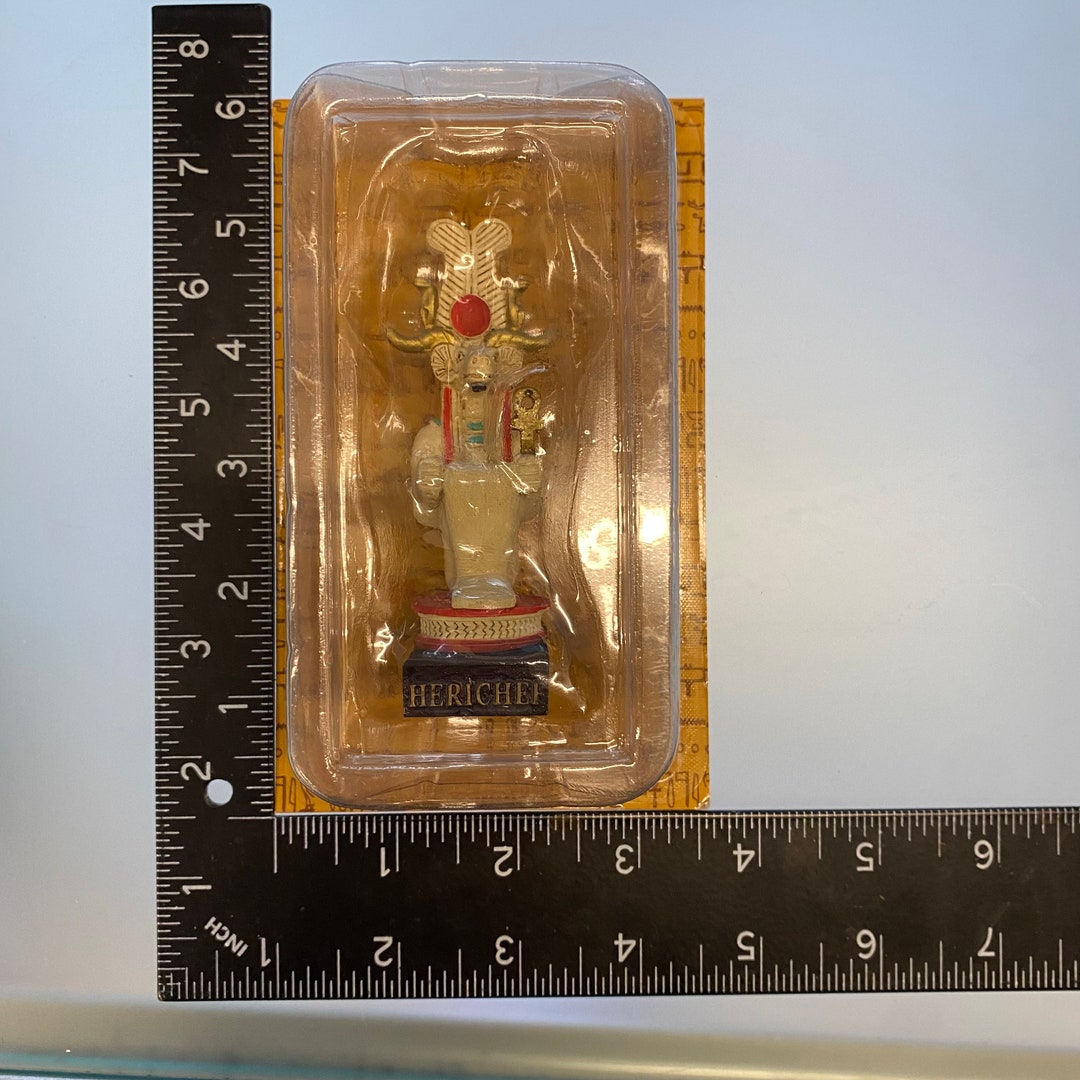Hachette Egyptian God Figurine: Herichef Collectible - Etsy