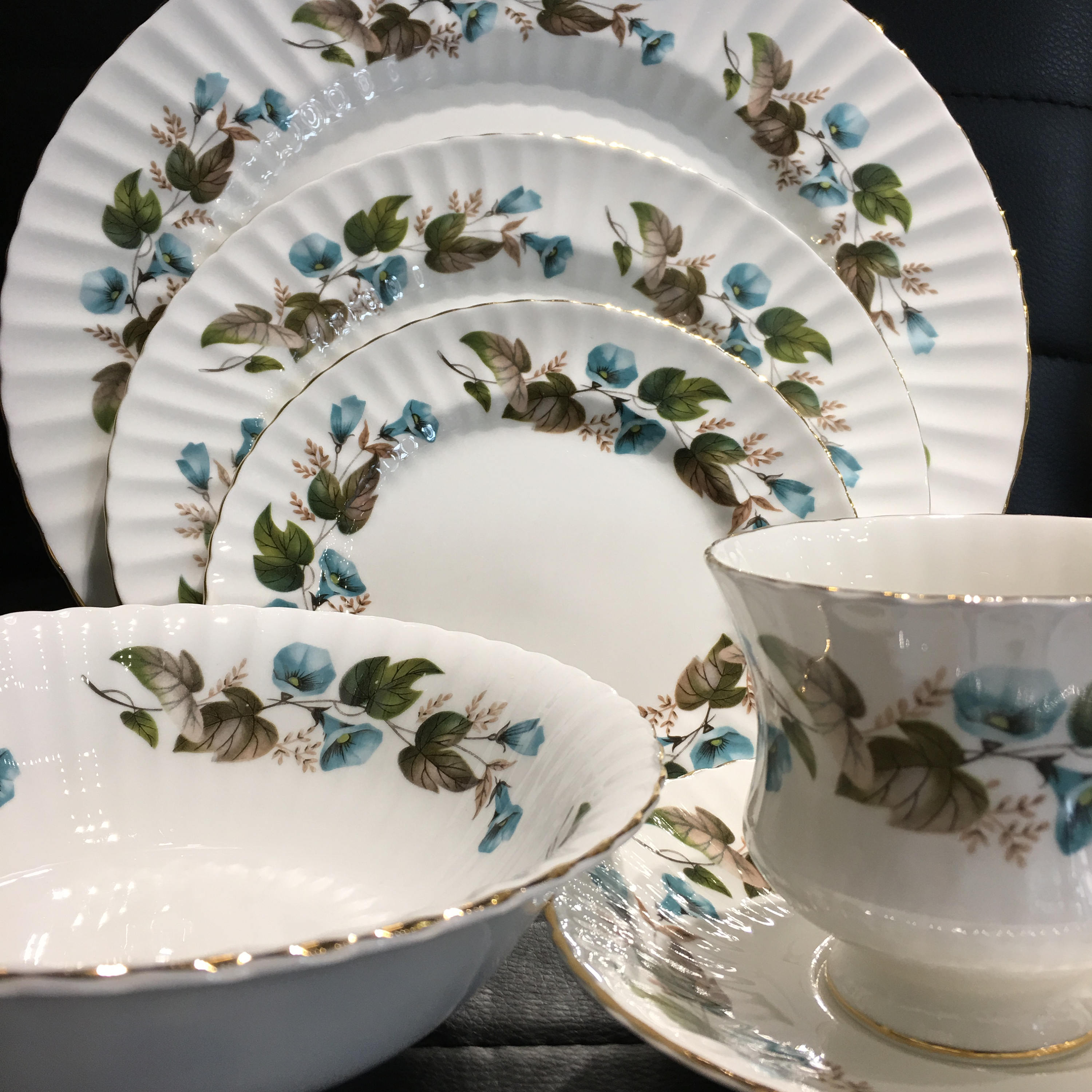Royal Standard Bone China Dinner Ware Set Service for 8 Made in England ...
