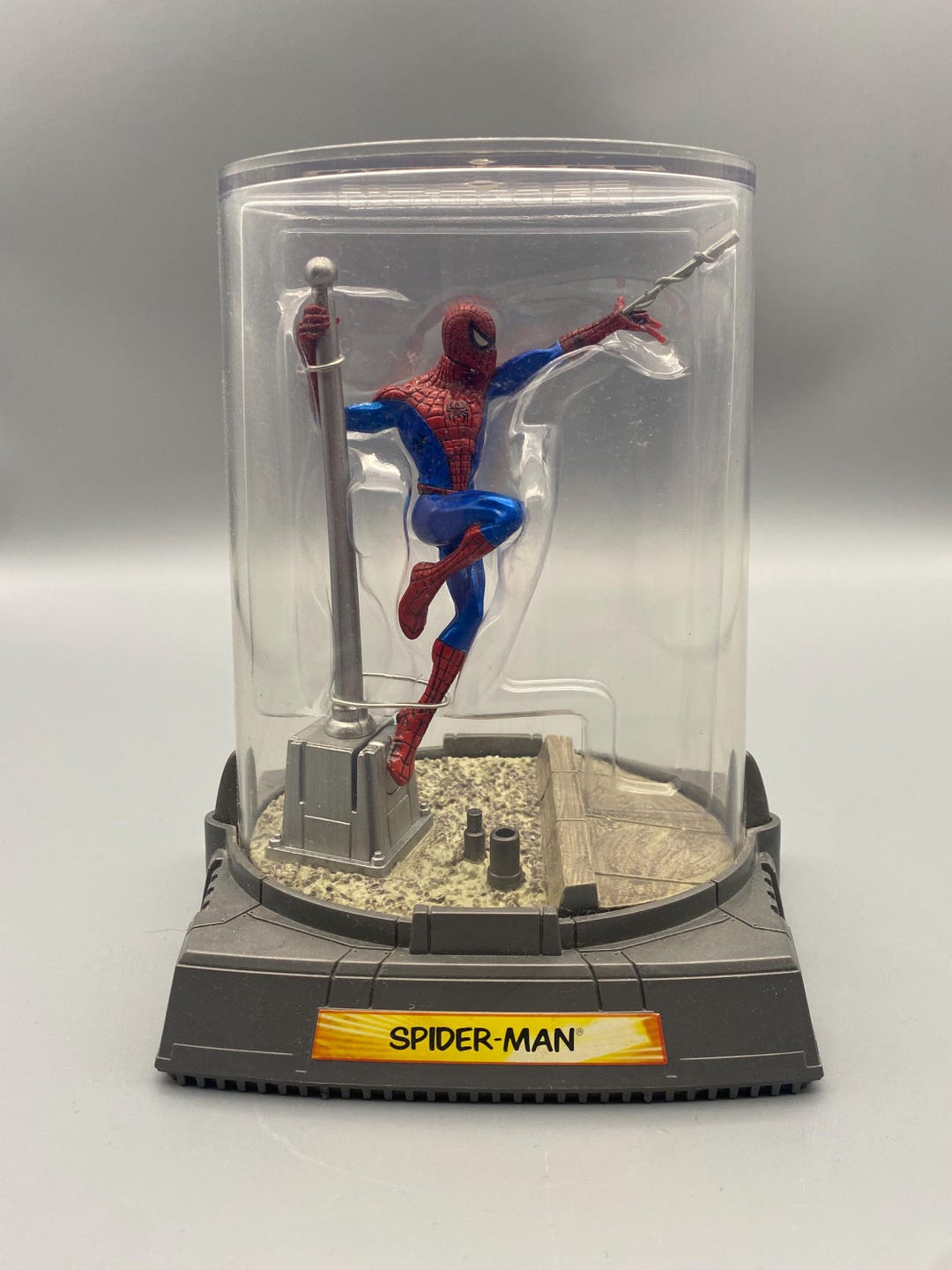 SPIDERMAN MARVEL Titanium Heroes Series Die-cast Metal With Display ...