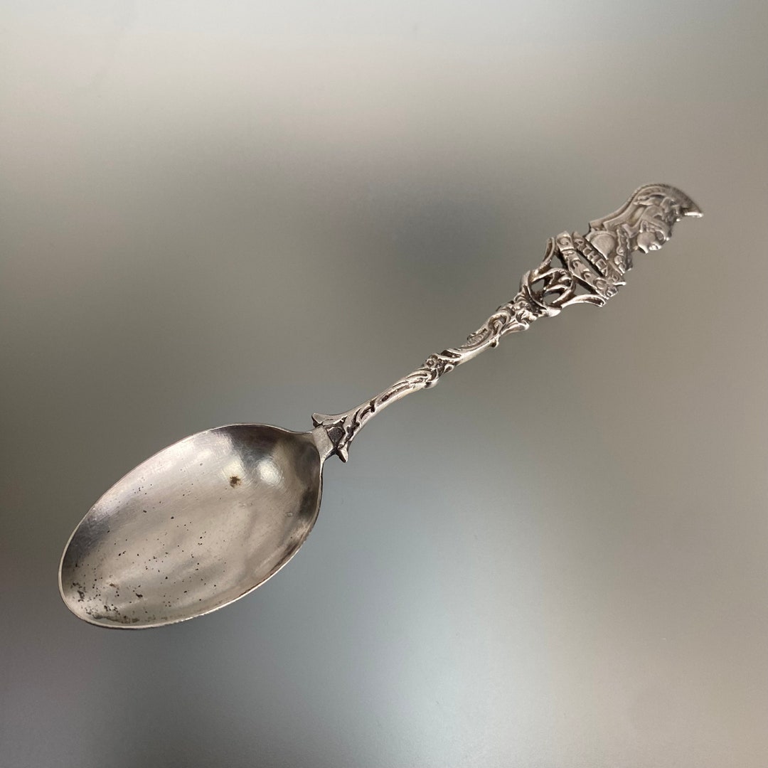 Vintage Goddess Athena 835 Silver Souvenir Spoon Athena Baby Gift ...