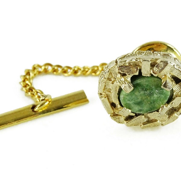 Jade Tie Tack - Etsy