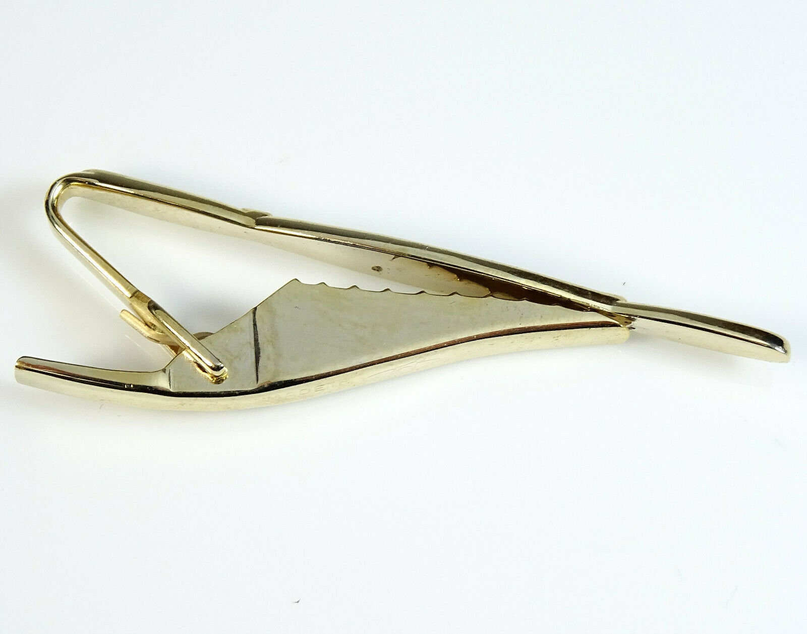 Foster Vintage Tie Clip Bar 2 1/4 6cm Goldtone Fancy | Etsy