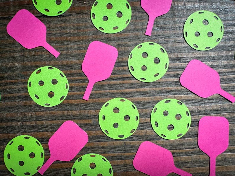 Pickleball Party Confetti - Etsy