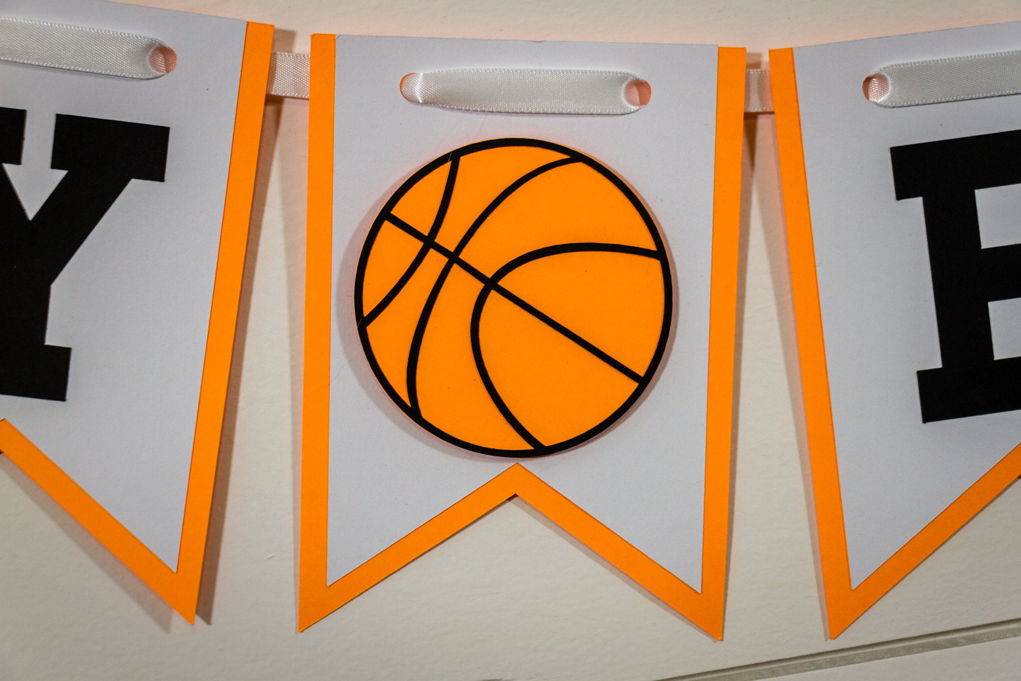 Basketball Birthday Banner | Etsy