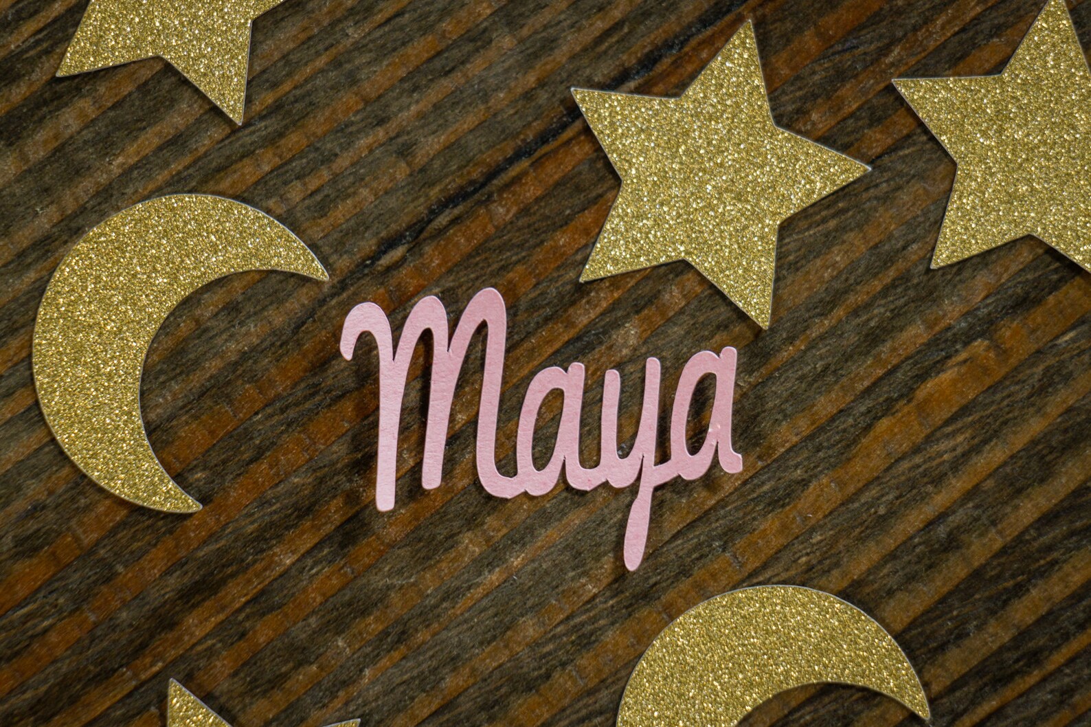 Personalized Pink and Gold Twinkle Twinkle Little Star | Etsy