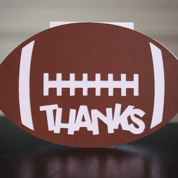 Football Thank You - Etsy