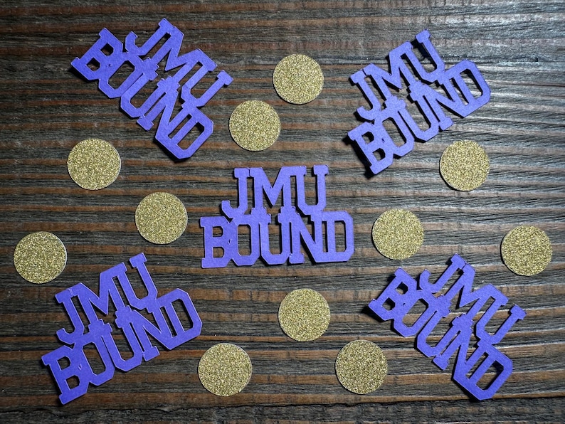 College Bound Initial Confetti – 100-piece Personalized Set for ...