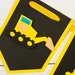 Yellow and Black Construction Birthday Banner - Etsy