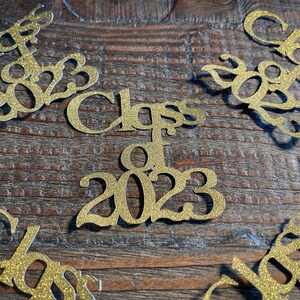 Gold Class of 2023 Graduation Confetti - Etsy