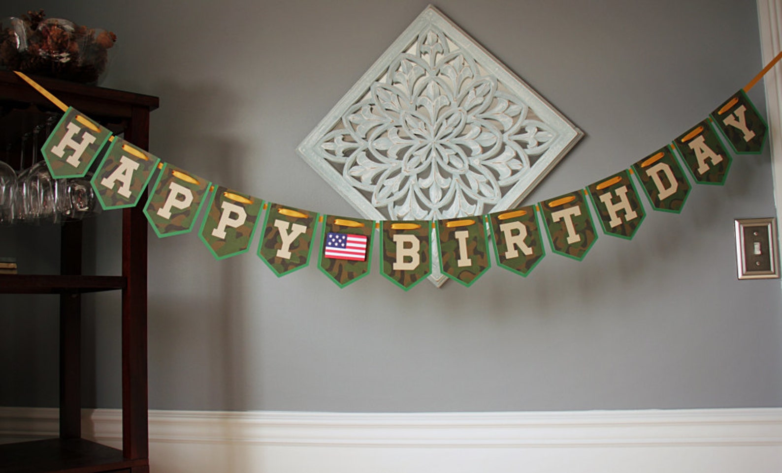 Army Birthday Party Banner - Etsy