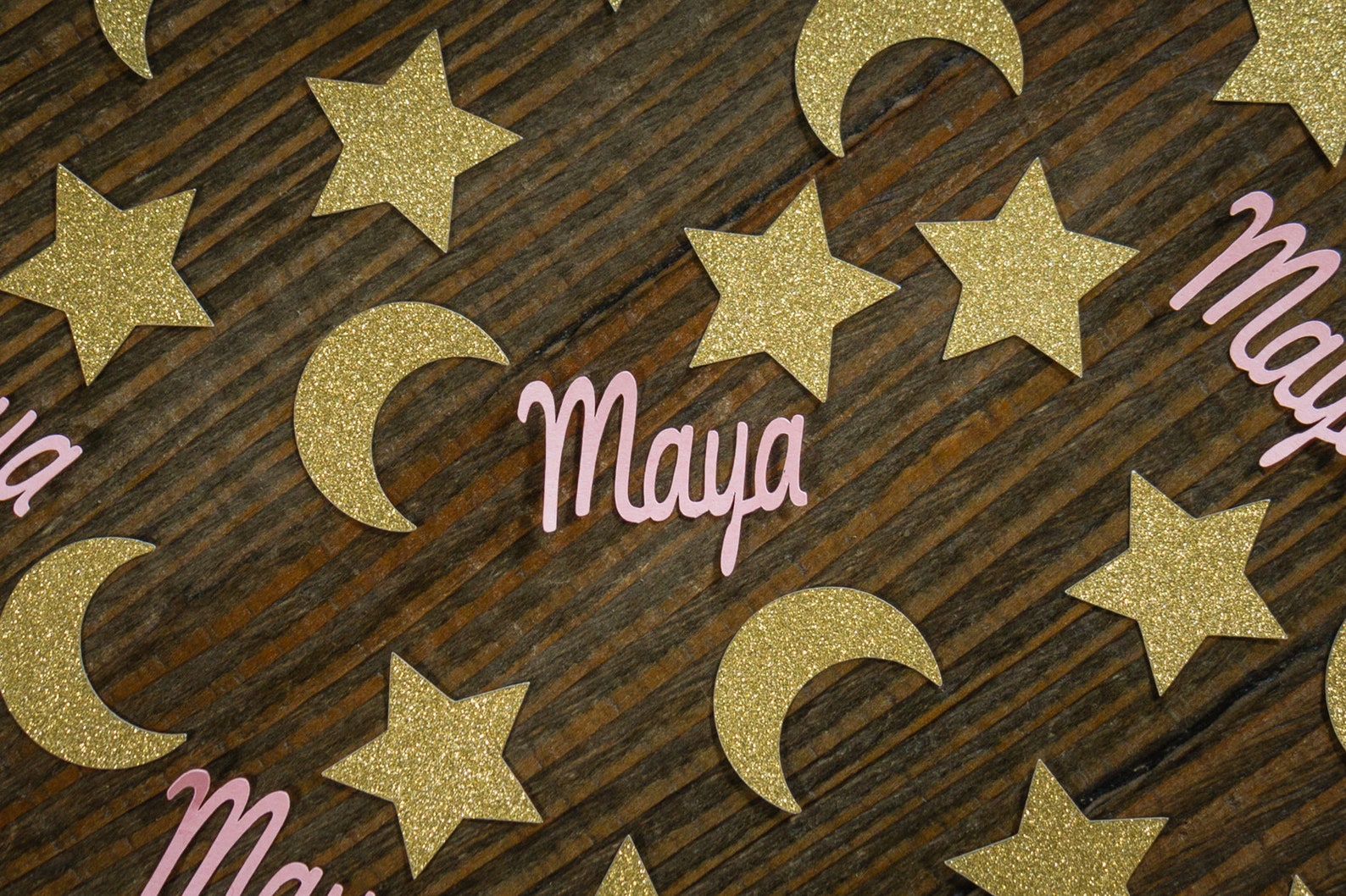 Personalized Pink and Gold Twinkle Twinkle Little Star | Etsy