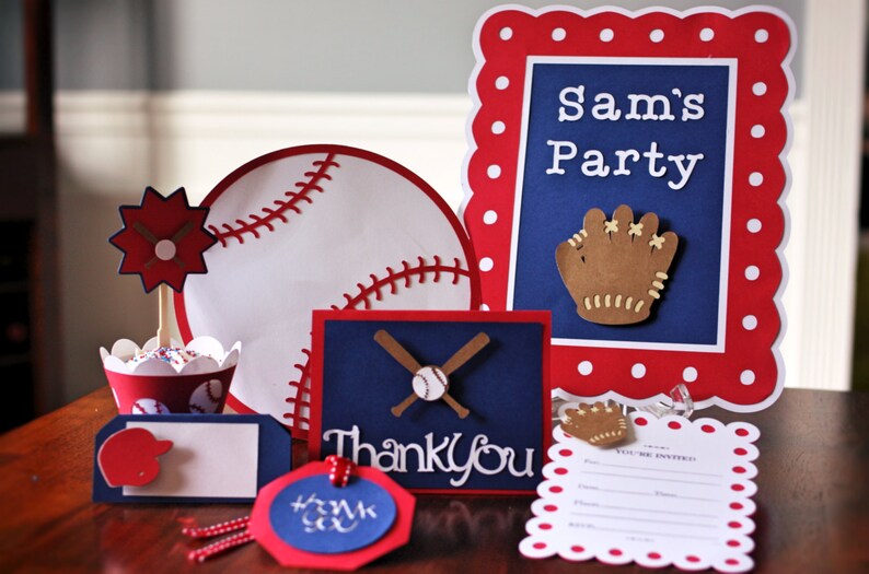 Baseball Party Confetti - Etsy